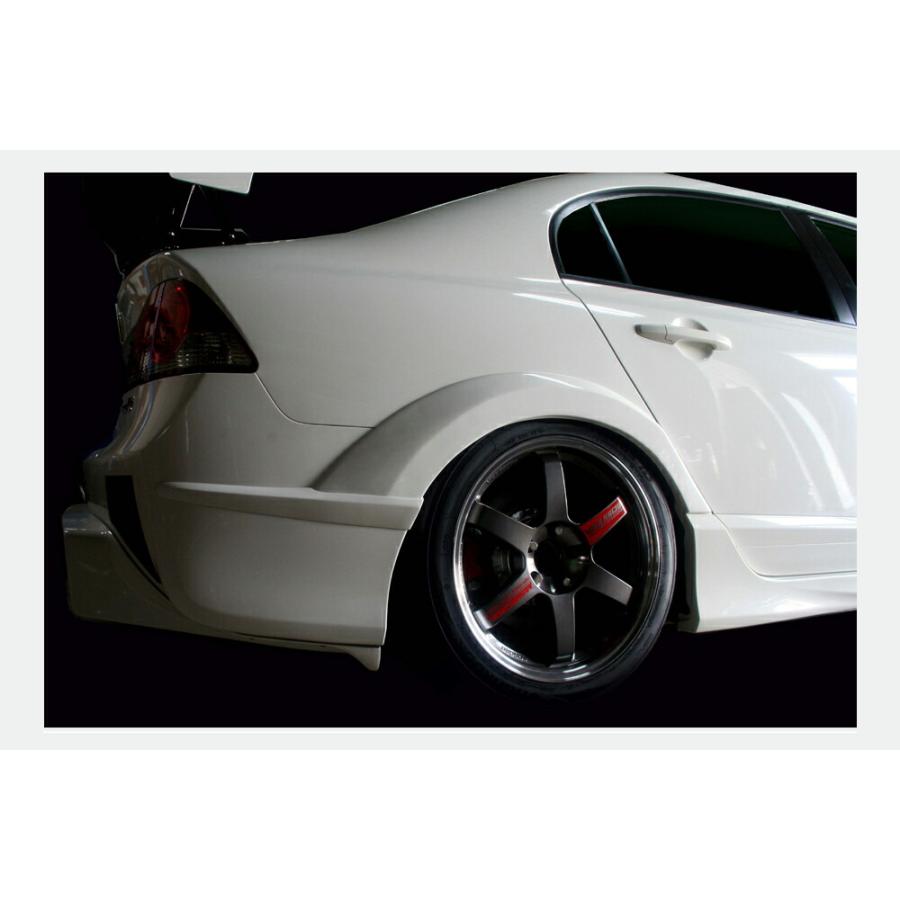 M&M ワイドフェンダー タイプMR リア シビック FD2 無限RR含む : m-and-m-0529 : オートクラフト - 通販 - Yahoo!ショッピング