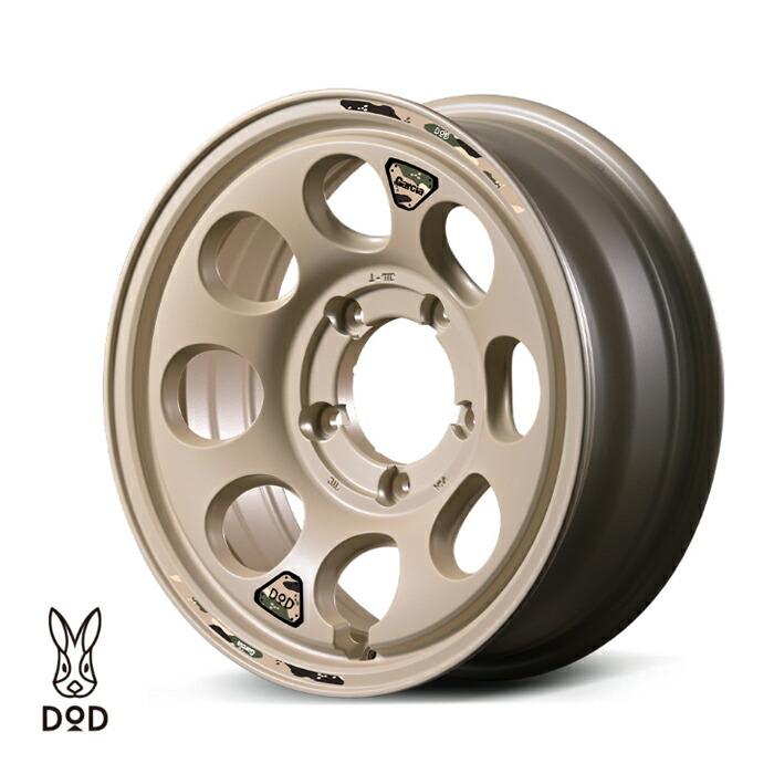 MID WHEELS X DOD ウシャリン アルミホイール1本 16x5.5J 5H PCD139.7 +20 (ウシャリン SSB ...