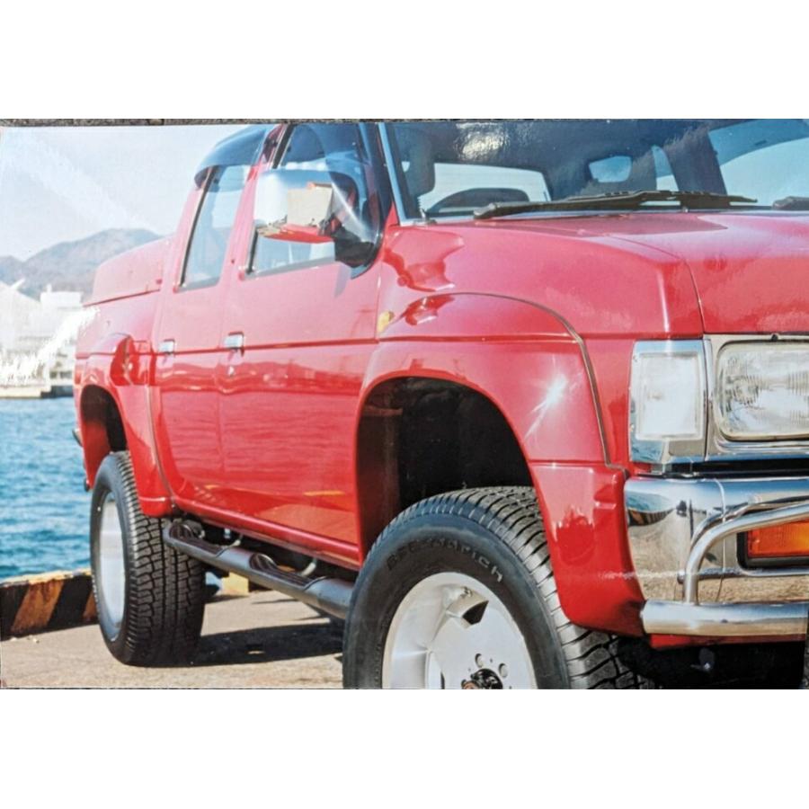 MOTORAGE モトレージ バビロンオーバーフェンダー NISSAN ダットサントラック D21 Wキャブ('92/8以降) : motorage-1179 : オートクラフト - 通販 ...