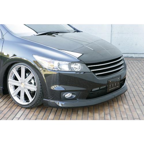 M'z SPEED フロントハーフスポイラー 未塗装 FRP ストリーム RN6 RN7 RN8 RN9 H18.7〜H21.5 MC前 グレースライン 3131 : オートクラフト - 通販 ...