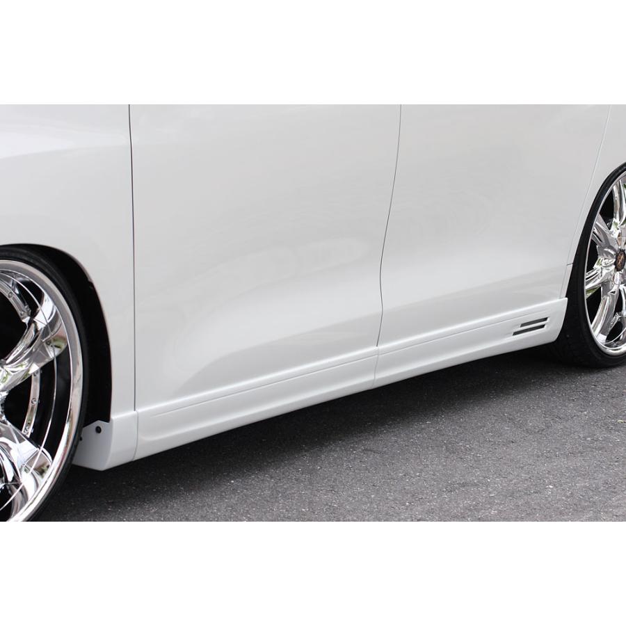 M'z SPEED 4点キット(マフラーレス用) 未塗装 FRP アルファードハイブリッド ATH20W H23.11〜H26.12 G/X MC後 グレースライン 3022 ...