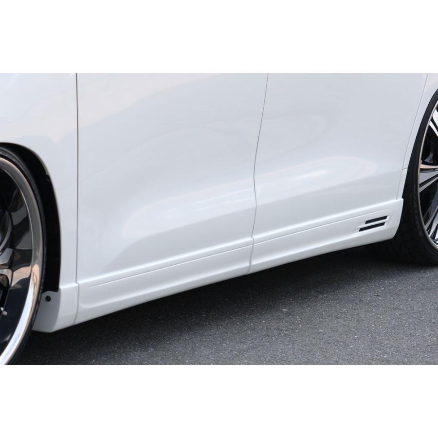 M'z SPEED サイドステップ ホワイト (070) FRP ヴェルファイア 20系 H23.11〜H26.12 V/X MC後 グレースライン 3041 : オートクラフト - 通販 ...