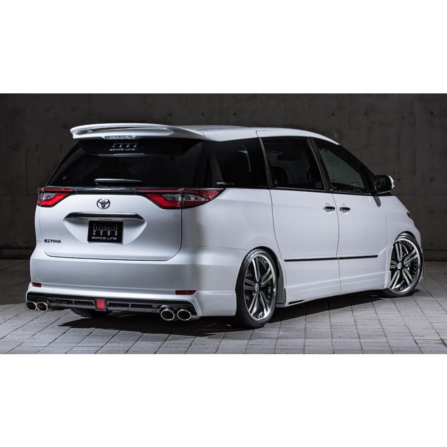 M'z SPEED リアウイング ブラック (202) FRP エスティマ ACR50W ACR55W H28.6〜R1.11 アエラス ...