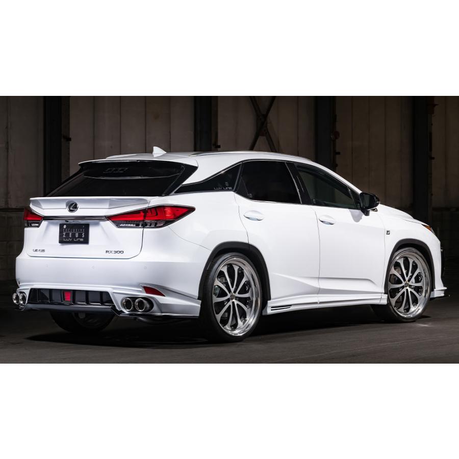 M'z SPEED リアアンダースポイラー ブラック (212) FRP レクサス RX450h GYL20W GYL25W R1.10〜 Fスポーツ/バージョンL ラヴライン 2332 ...