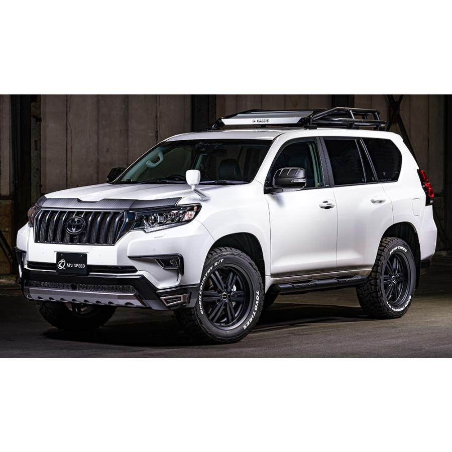 M'z SPEED 3点キット ブラック (202) ABS ランドクルーザープラド GDJ150W GDJ151W TRJ150W H29.9〜R6.4 クロスライン 2901 : オート ...