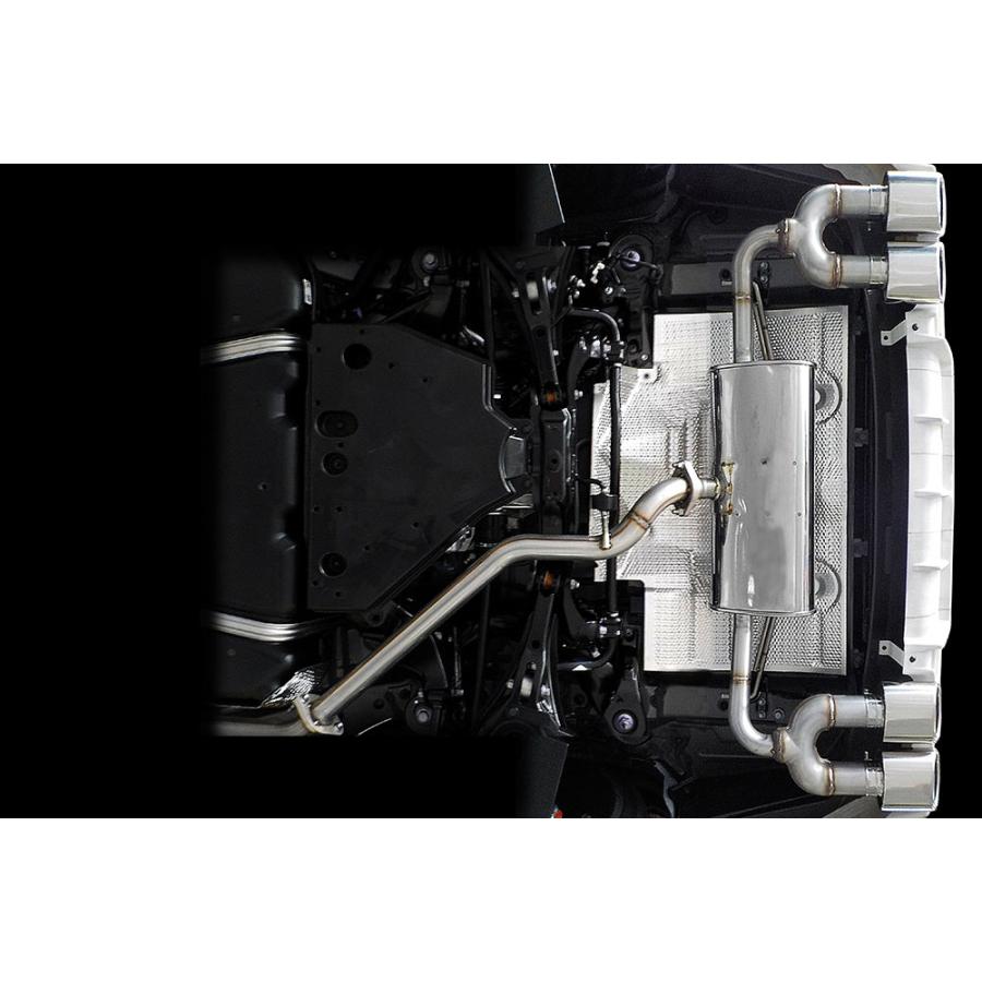 M'z SPEED エキゾーストシステム 左右4本出し(MZ100) ステンレス レクサス NX350h 6AA-AAZH20 R3.11 ...