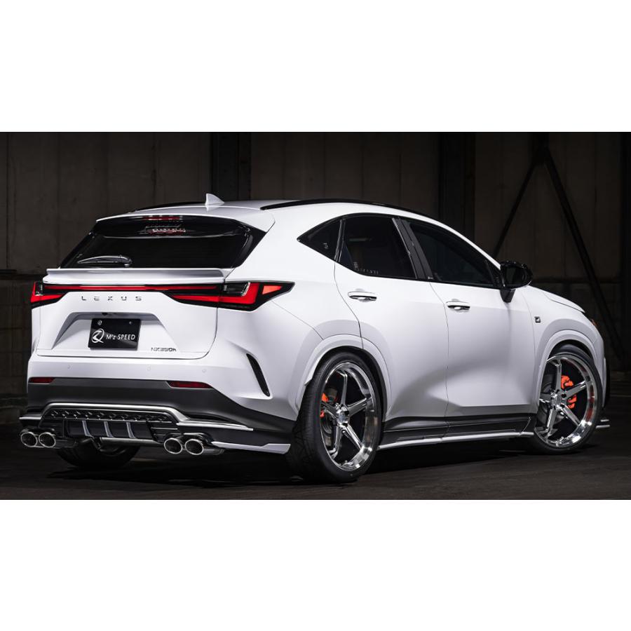 M'z SPEED リアゲートスポイラー ホワイト (083) ABS レクサス NX350h AAZH20 AAZH25 R3.11〜 Fスポーツ ラヴライン 2362 : オートクラフト ...