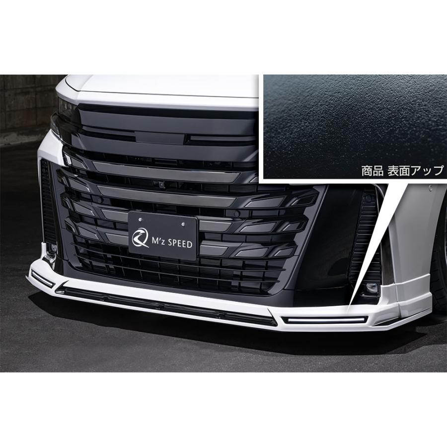 M'z SPEED フロントハーフスポイラー つや消しブラック AES ヴェルファイアハイブリッド 40系 R5.6〜 エグゼクティブ/Z プレミア グレースライン 3043 : オート ...