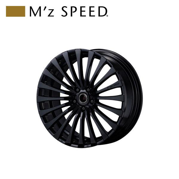 M'z SPEED Julia 666 MONOBLOCK 20×8.5J PCD114.3 5H +35 ブラック 20インチ 鋳造1ピース ...