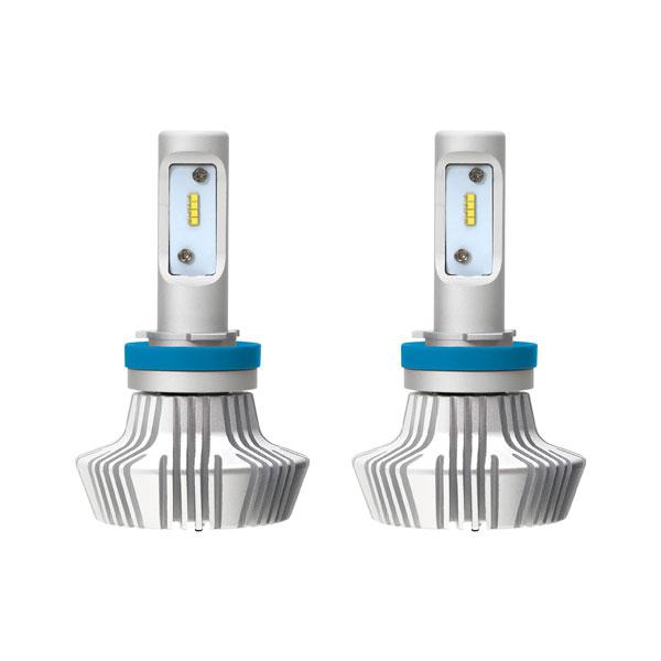 PIAA ピア LEH152 フォグライト用 LEDバルブ H11 6000K 純白色 ホワイト 4000lm CX-5 KE系 H24.2〜H26.12 HID仕様車 純正D4S/H11 ...