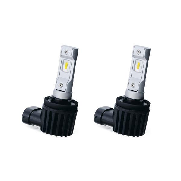 PIAA LEH172 ヘッドライト ロー/フォグ 高輝度LED H11/H16 6600K 蒼白色 4000lm アクア NHP10 H26.12〜H29.5 G's除く ハロゲン HB3 ...