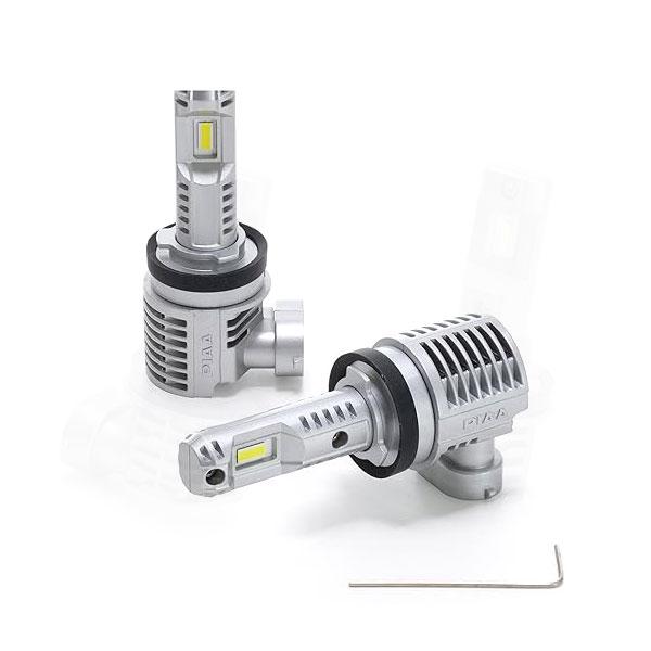 PIAA LEH232 ヘッドライト ロー/フォグ 超高輝度LED H11/H16 6000K 純白色 アクア NHP10 H26.12〜H29.5 G's除く ハロゲン HB3/H11 ...