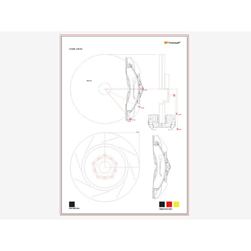 PROVA プローバ フロント・ブレーキシステムキット VB/VN イエロー WRX S4 VBH FA24 北海道・沖縄・離島は要確認 : オートクラフト - 通販 - Yahoo!ショッピング