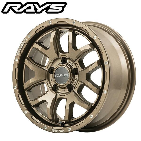 RAYS レイズ TEAM DAYTONA チームデイトナ F6 BOOST Dark Bronze (Z5) 17×8.0J 6H PCD139 +20 アルミホイール1本 : オート ...