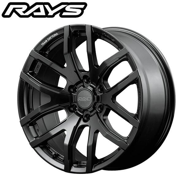 RAYS レイズ TEAM DAYTONA チームデイトナ F6 GAIN Semigloss Black (BOJ) 17×8.0J 6H PCD139 +20 アルミホイール1本 ...