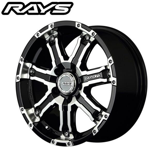 RAYS レイズ TEAM DAYTONA チームデイトナ FDX-D BLACK/Rim Diamond Cut (KR) 16×7.0J 5H PCD114 +37 アルミホイール1本 ...
