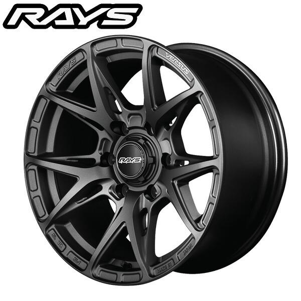 RAYS レイズ VERSUS ベルサス VV21SX Matte Super Dark Gunmetal (APJ) 17×8.0J 6H PCD139 +00 アルミホイール1本 ...