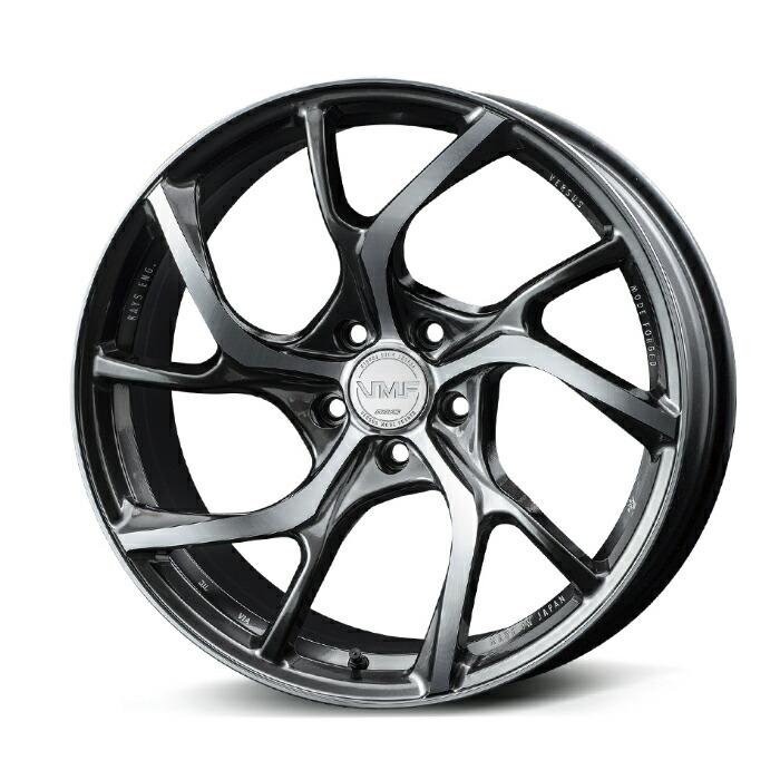 RAYS レイズ VMF C-01 PRIUS EDITION Shining Black Metal/Diamond Cut (HX) 19×7.0J 5H PCD114 +40 アルミ ...