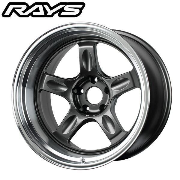 RAYS レイズ VOLK RACING ボルクレーシング VR 21C Dark Gunmetal/Rim DC (VC) 18×9.5J 5H PCD114 +30 アルミホイール1本 ...
