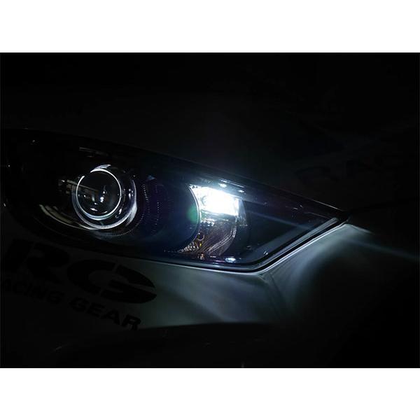 RACING GEAR RG レーシングギア LEDバルブ T10 6000K 白色光 200lm リニアIC搭載 ポジション用 ソリオバンディット MA36S MA46S H27.8〜R2 ...