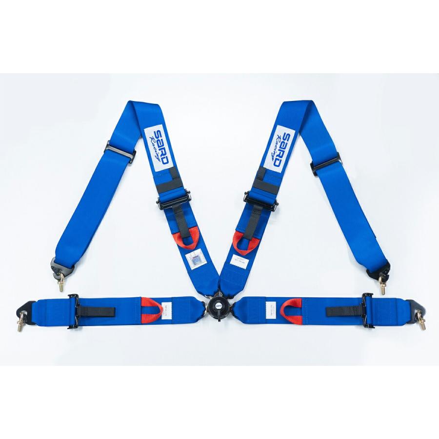SARD サード 競技用4点式シートベルト ブルー : sard-5768 : オートクラフト - 通販 - Yahoo!ショッピング