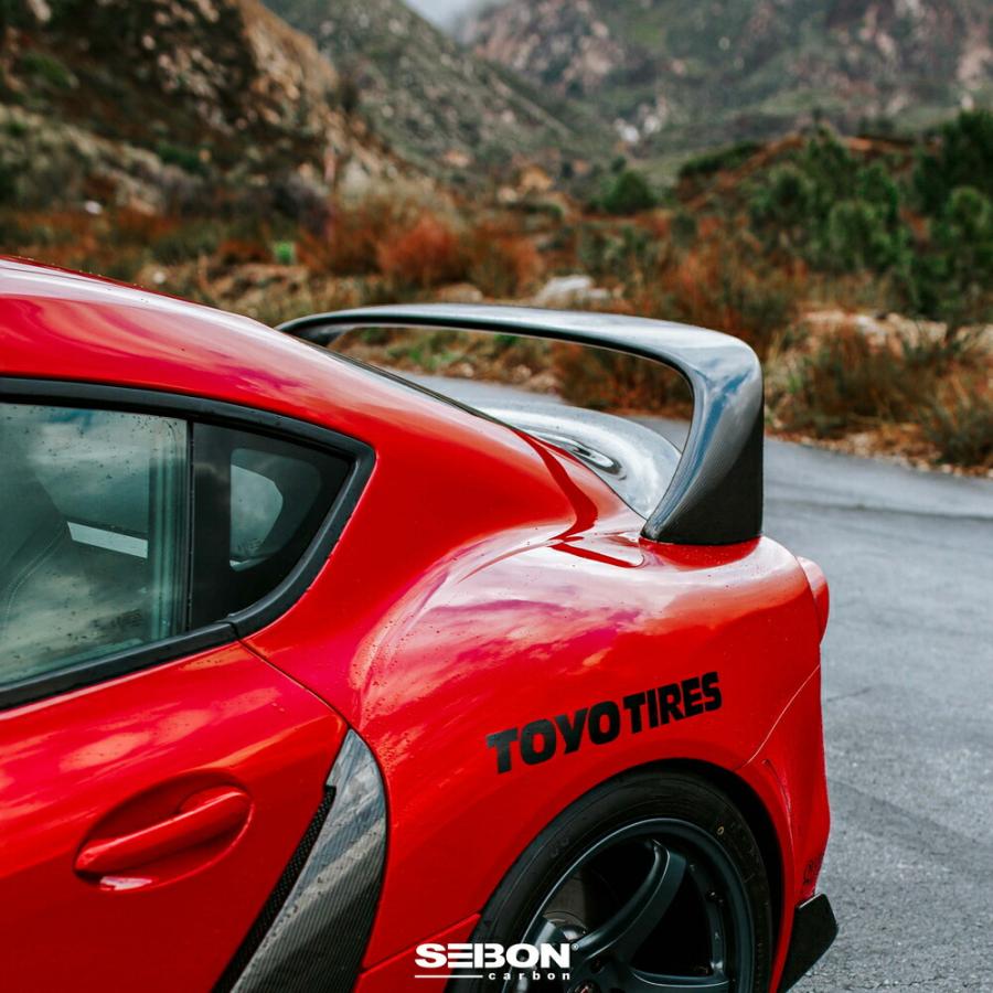 SEIBON セイボン カーボンリアスポイラー MBスタイル 光沢仕上げ スープラ 3BA-DB42 R1.5〜 日本仕様車 : seibon-1634 : オートクラフト - 通販 ...