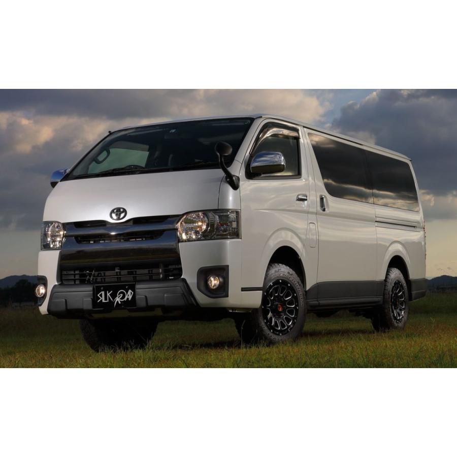 SilkRoad シルクロード スプラッシュガード サイドパネル シボブラック ハイエース スーパーGL H200系 ナロー/ワイドボディ 4〜6型 : オートクラフト - 通販 ...