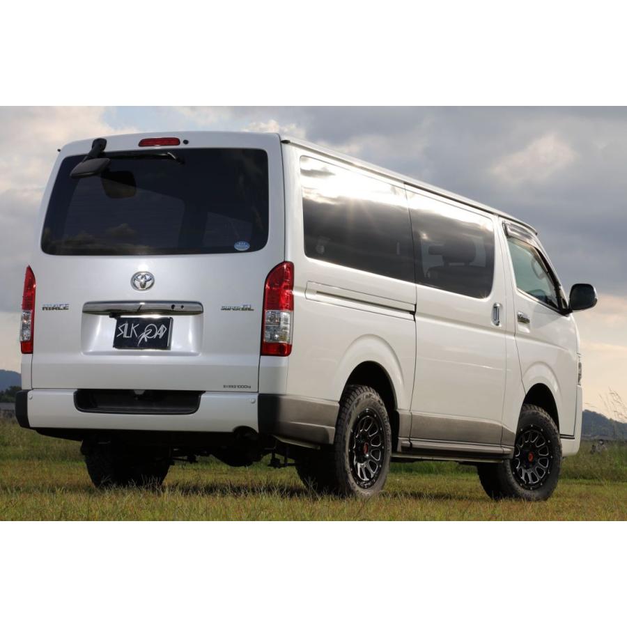 SilkRoad シルクロード スプラッシュガード サイドパネル シボブラック ハイエース スーパーGL H200系 ナロー/ワイドボディ 4〜6型 : オートクラフト - 通販 ...