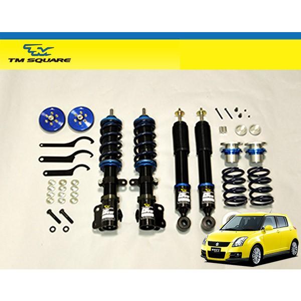TM SQUARE スイフトスポーツ ZC31S ダンパーキット Type TD (スプリングレス) : オートクラフト - 通販 ...