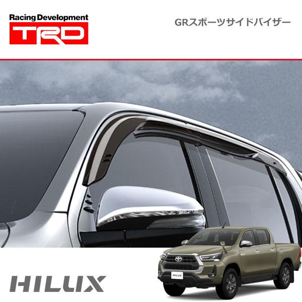 TRD GRスポーツサイドバイザー ハイラックス GUN125 20/8〜 :trd-5876:オートクラフト - 通販 - Yahoo!ショッピング