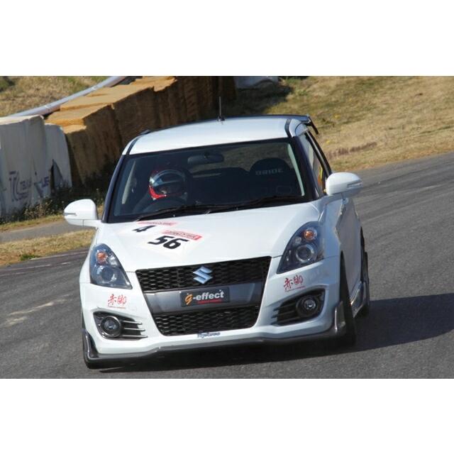 Tryforce トライフォースカンパニー フロントリップスポイラーPRO FRP 未塗装 スイフトスポーツ ZC32S 個人宅不可 沖縄 ...