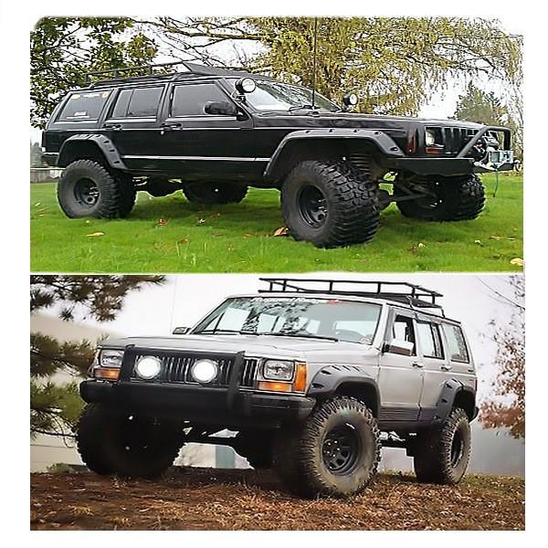 ジープ チェロキー XJ 84y-01y ワイド オーバーフェンダー E-7W E-7M E-7MX GF-7MX フロント リア ディーラー車 並行車 : c12-33-a : オートパーツ ...