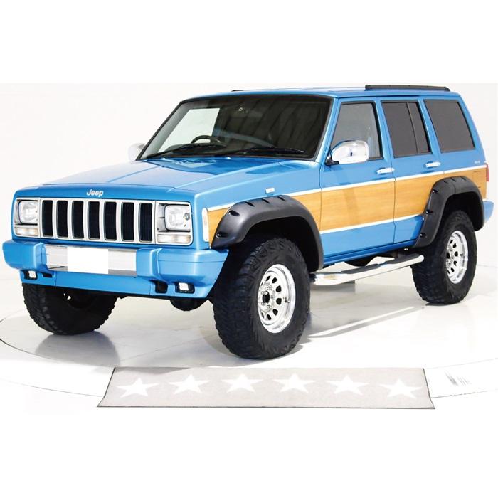 ジープ チェロキー XJ 84y-01y ワイド オーバーフェンダー E-7W E-7M E-7MX GF-7MX フロント リア ディーラー車 並行車 : c12-33-e : オートパーツ ...