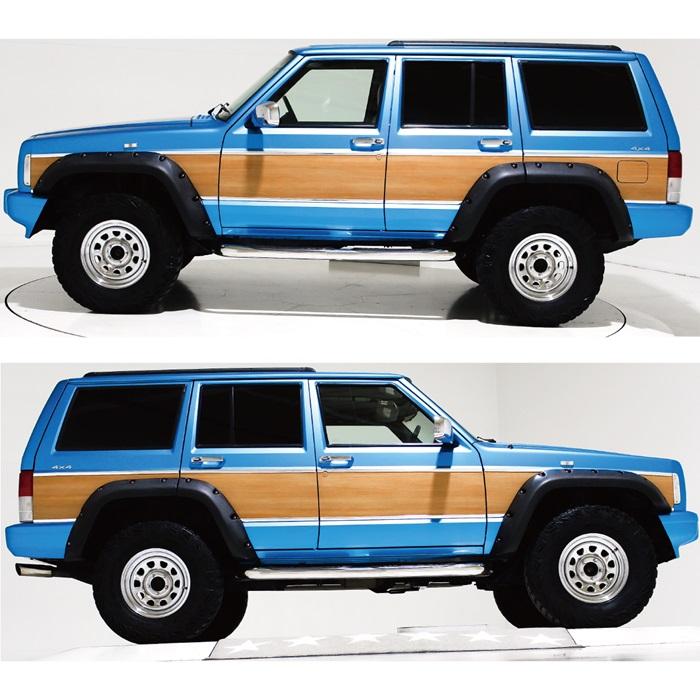 ジープ チェロキー XJ 84y-01y ワイド オーバーフェンダー E-7W E-7M E-7MX GF-7MX フロント リア ディーラー車 並行車 : c12-33-e : オートパーツ ...