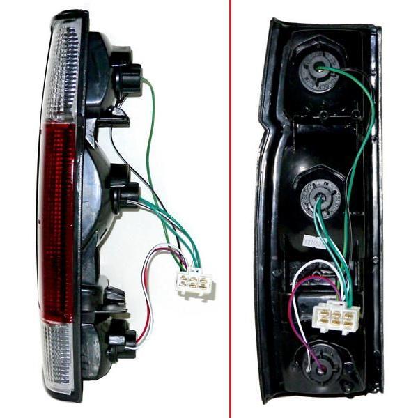 ダットサン D21 系 リア クリア コンビ テールランプ 左右 ダットサン D21 系 リア クリア コンビ テールランプ 左右