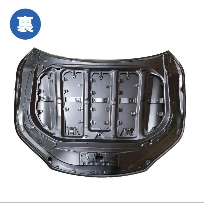 トヨタ ハイラックス ピックアップ 4WD フードパネル ボンネット 純正品番 53301-KK050 2020- GUN125 未塗装 黒 ...