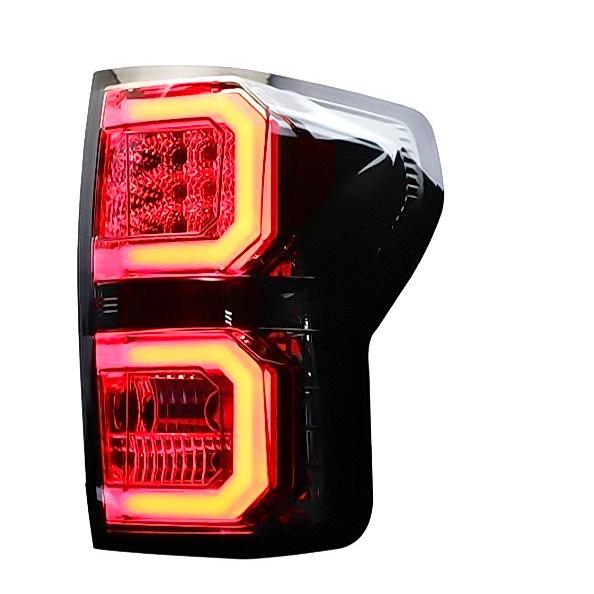 トヨタ タンドラ SR5 07y- オールスモーク ファイバー LEDテールランプ 左右 テールライト ランプ ライト クルーマックス 送料無料 : s43-2-e : オートパーツジャパン ...