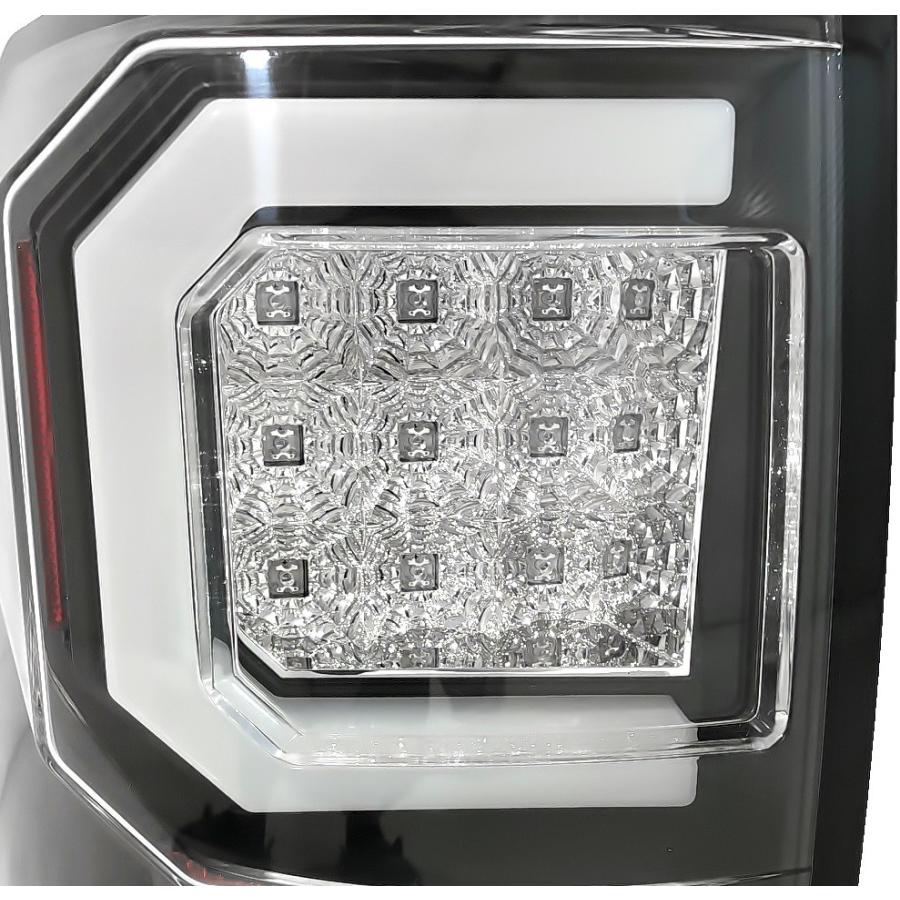 トヨタ タンドラ SR5 07y- ブラック ファイバー LEDテールランプ 左右 テールライト ランプ ライト クルーマックス 送料無料 :S43-3-a:オートパーツジャパン - 通販 ...