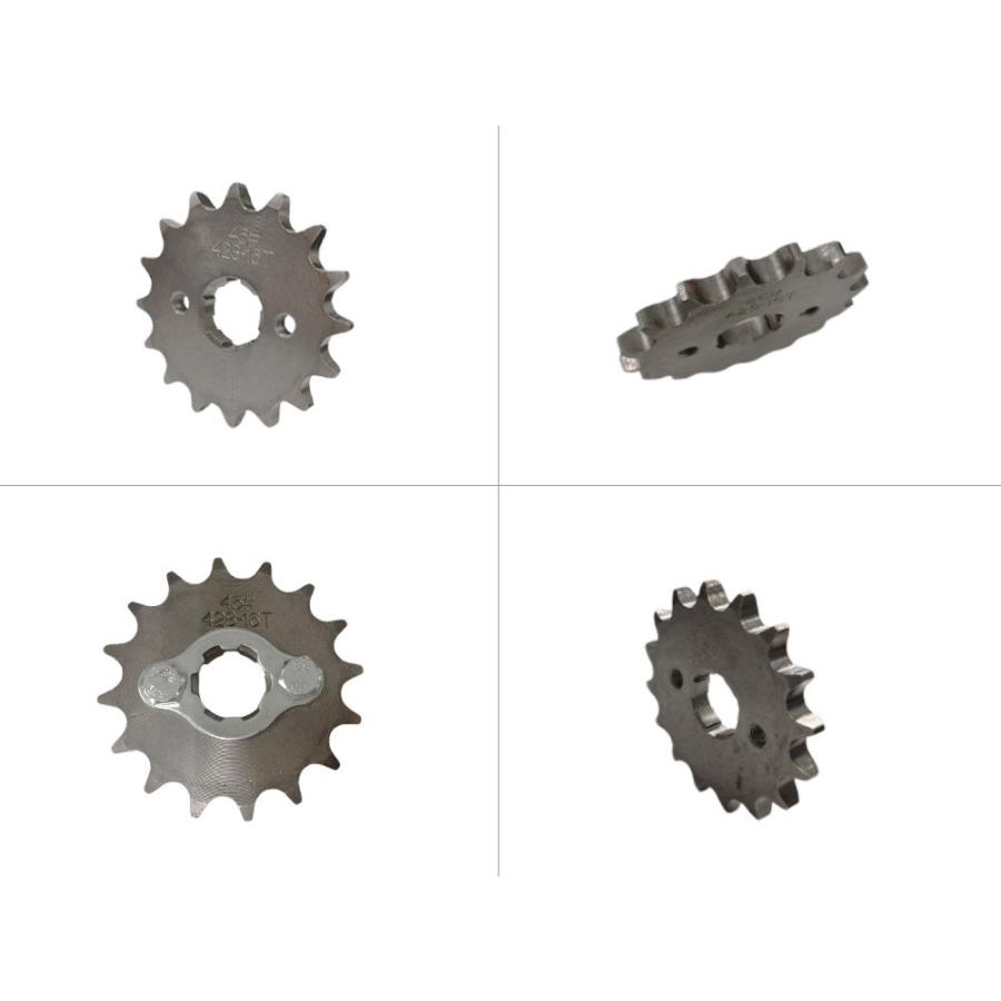 フロント スプロケット 428 16T ガスケット セット 交換 16丁 428チェーン スプロケ ATVクワッド フロントエンジン 20mm バイク : auto parts osaka ...