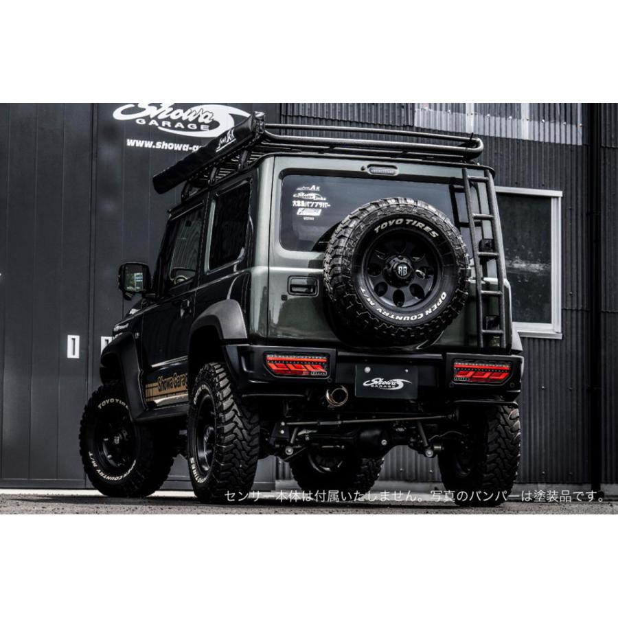 Showa Garage ショウワガレージ ABSリアバンパー タイプ2 JB74 シボBK E00781 : オートバックスYahoo!ショッピング店 - 通販 - Yahoo!ショッピング