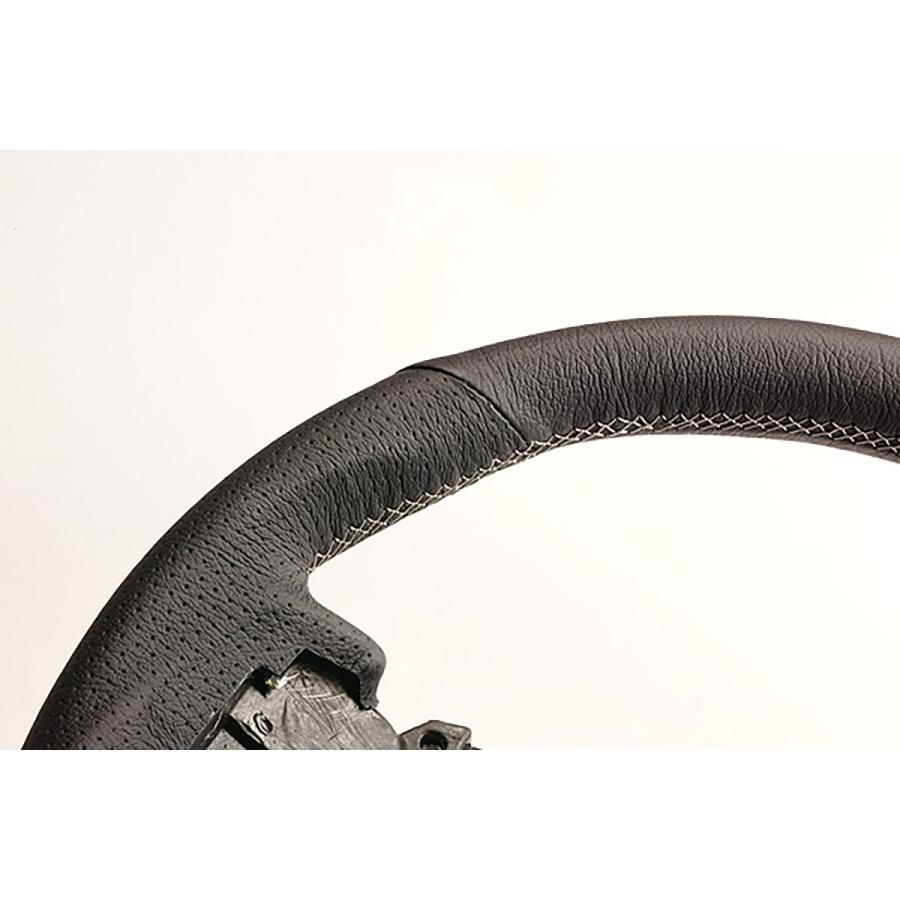 DAMD ダムド 前期専用ステアリング SS362ーDー2 黒革／グレーステッチ レガシィ（BM／BR） : オートバックスYahoo!ショッピング店 - 通販 - Yahoo!ショッピング