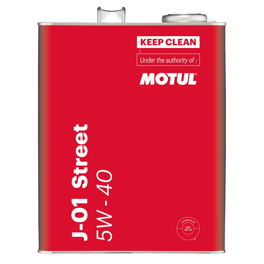 MOTUL モチュール J-01 STREET SP 5W-40/4L 化学合成油 MOTUL モチュール J-01 STREET SP 5W-40/4L 化学合成油