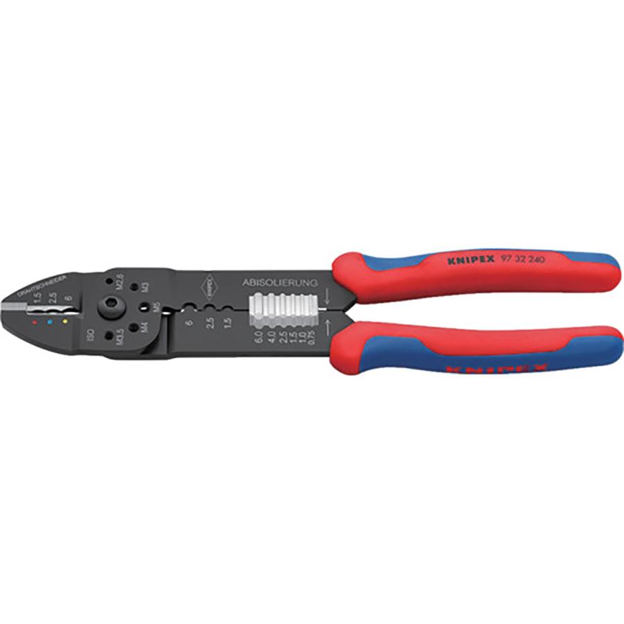 KNIPEX クニペックス 圧着ペンチ 240mm 9732-240 : オートバックスYahoo!ショッピング店 - 通販 - Yahoo!ショッピング