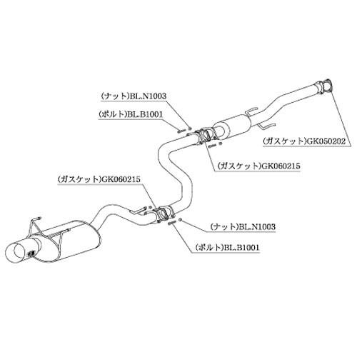 柿本改 柿本 カキモト Kakimoto.R ホンダ インテグラ E-DB8 HS306 : オートバックスYahoo!ショッピング店 - 通販 - Yahoo!ショッピング