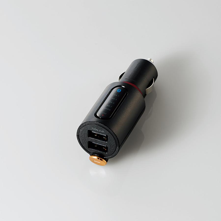 ELECOM Bluetooth(R)FMトランスミッター(2.4A/2ポート/重低音) LAT-FMBTB03BK ブラック : オートバックスYahoo!ショッピング店 - 通販 ...