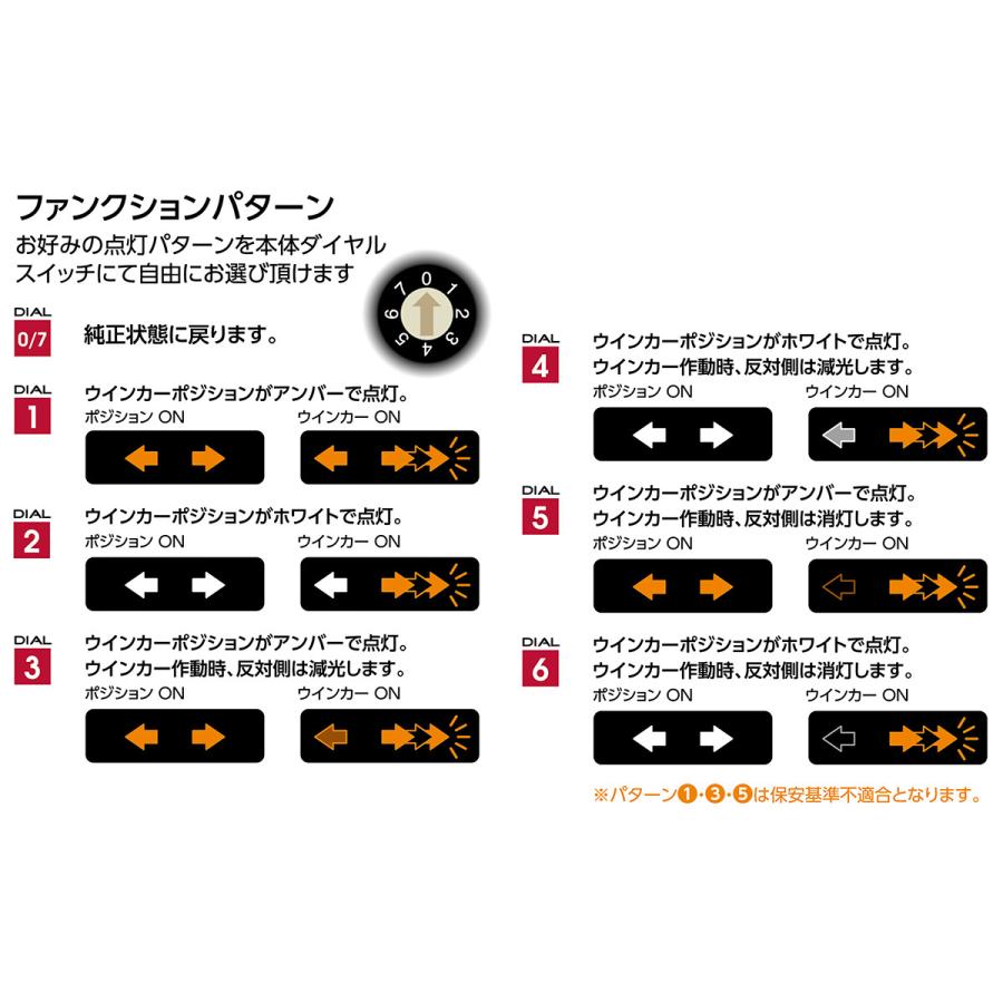 ヴァレンティ VALENTI ジュエルLED ウインカーポジション プレミアム タイプ3 WP06-LED-55 アンバー/ホワイト : オートバックスYahoo!ショッピング店 - 通販 ...