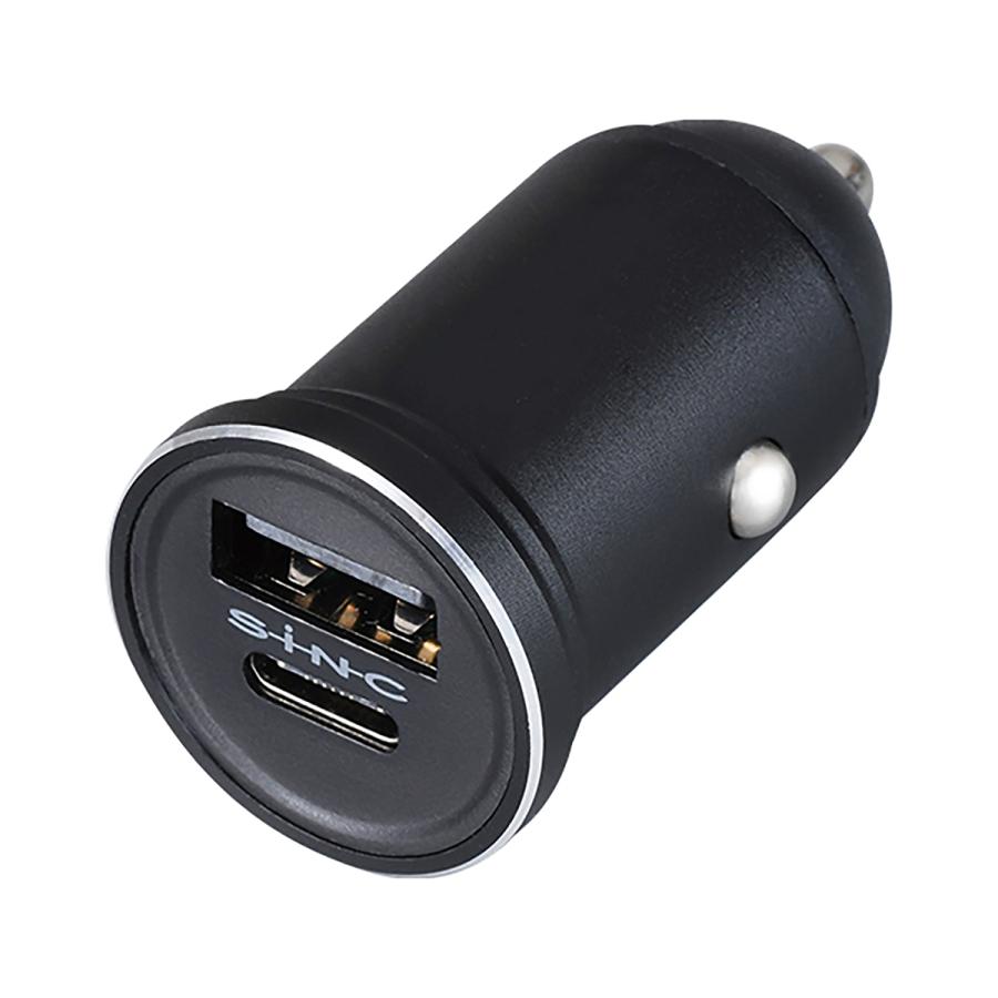 SEIWA DCアルミパワープラグ PD/C＋A F327 ブラック : 4905339055270 : オートバックスYahoo!ショッピング店 - 通販 - Yahoo!ショッピング