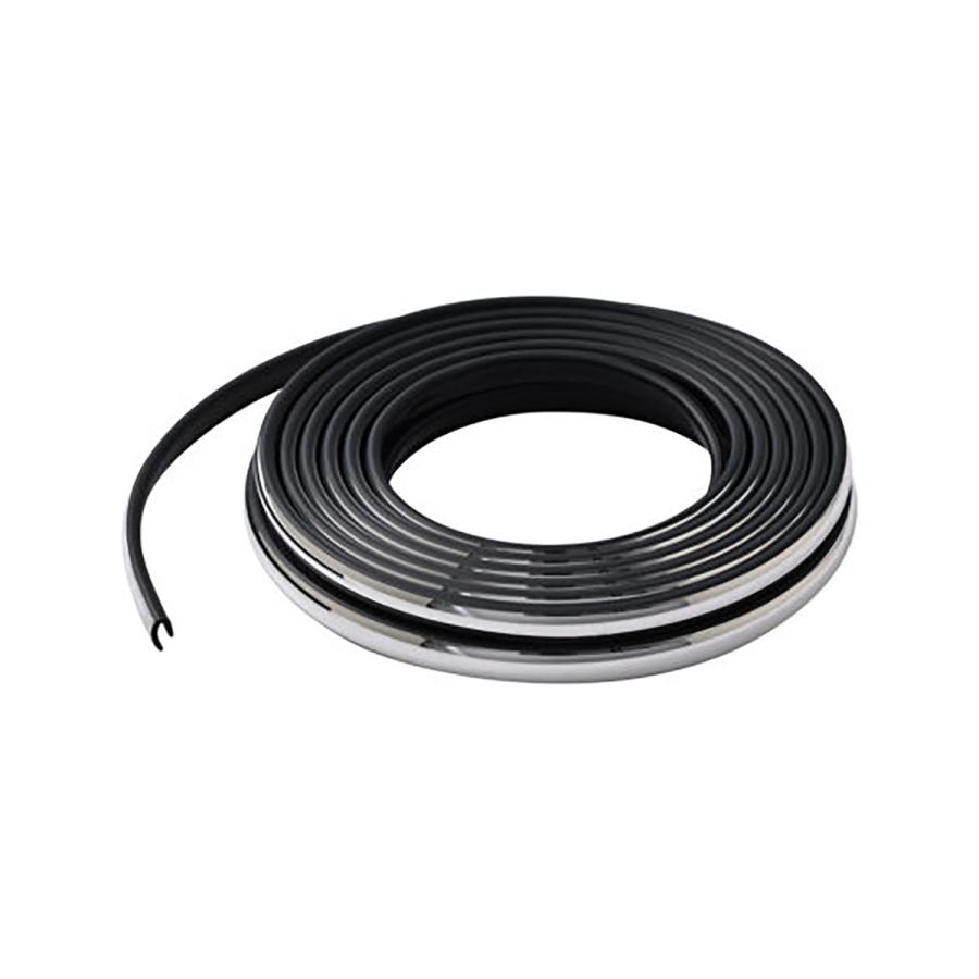 SEIWA SEIWA J型ドアモール4.3M ブラック／クローム K434 : オートバックスYahoo!ショッピング店 - 通販 - Yahoo!ショッピング