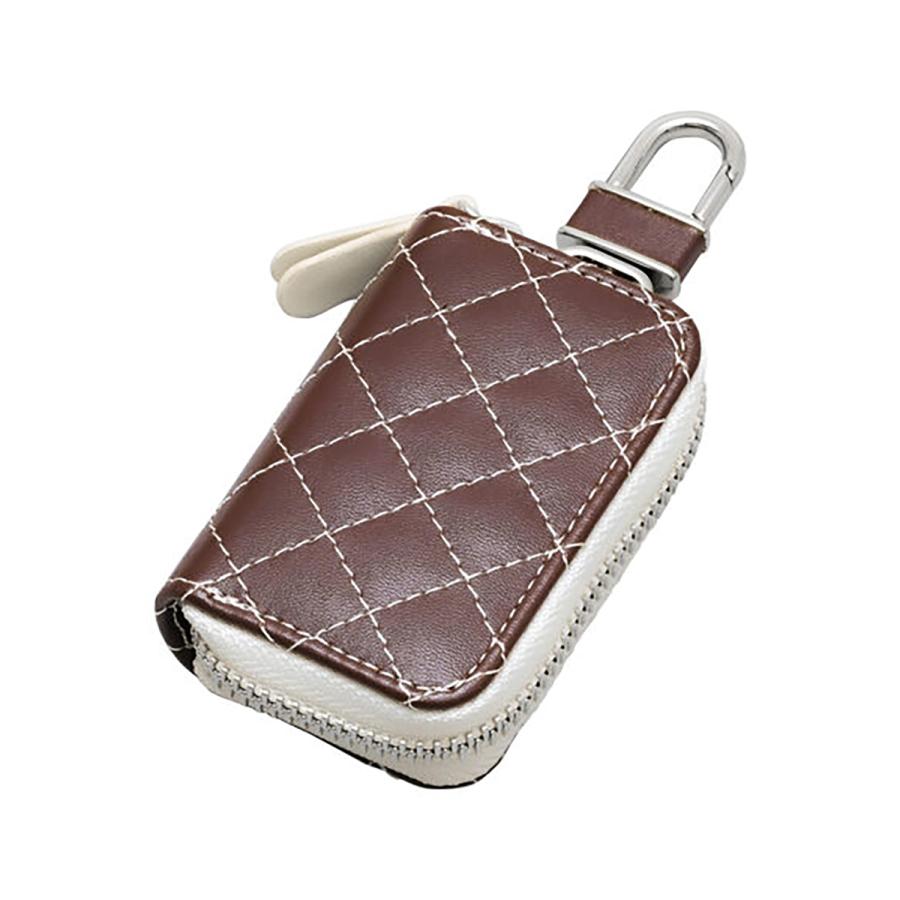 SEIWA キルト スマートキーケース WA116 ブラウン : 4905339111167 : オートバックスYahoo!ショッピング店 - 通販 - Yahoo!ショッピング