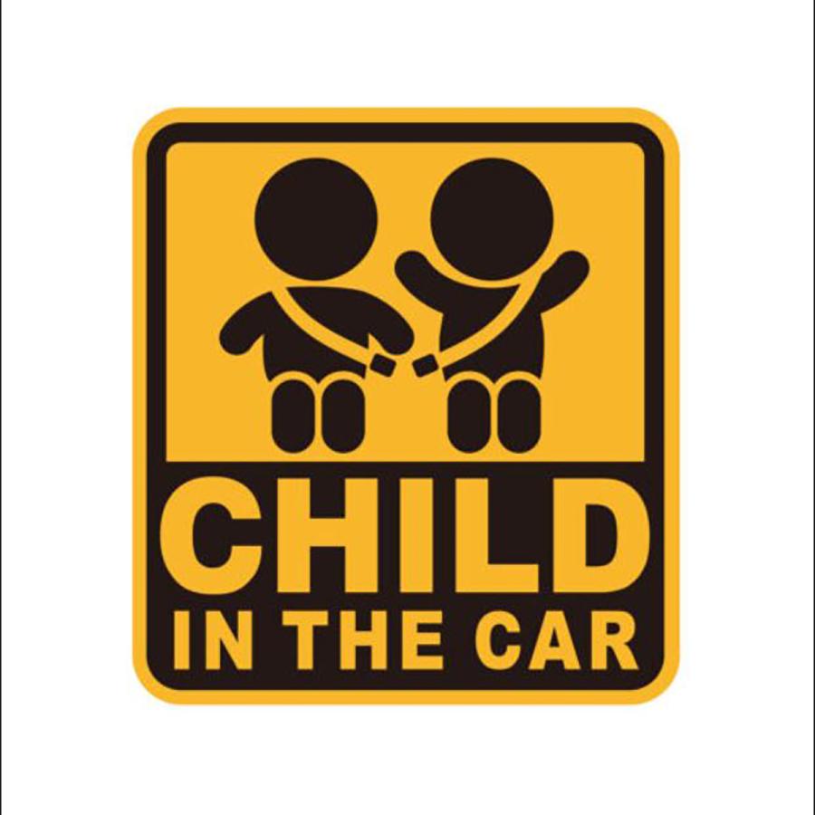 SEIWA セーフティーサイン CHILD IN THE CAR WA121 外貼り／内貼り兼用タイプ : オートバックスYahoo!ショッピング店 - 通販 - Yahoo!ショッピング